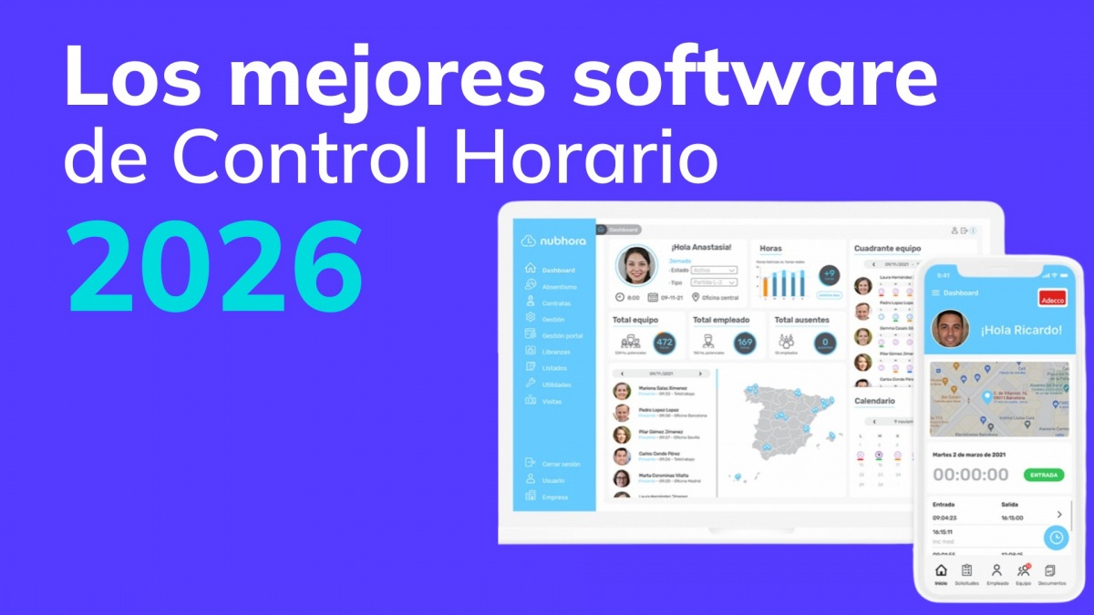 17 mejores software de Control Horario [Comparativa 2026]